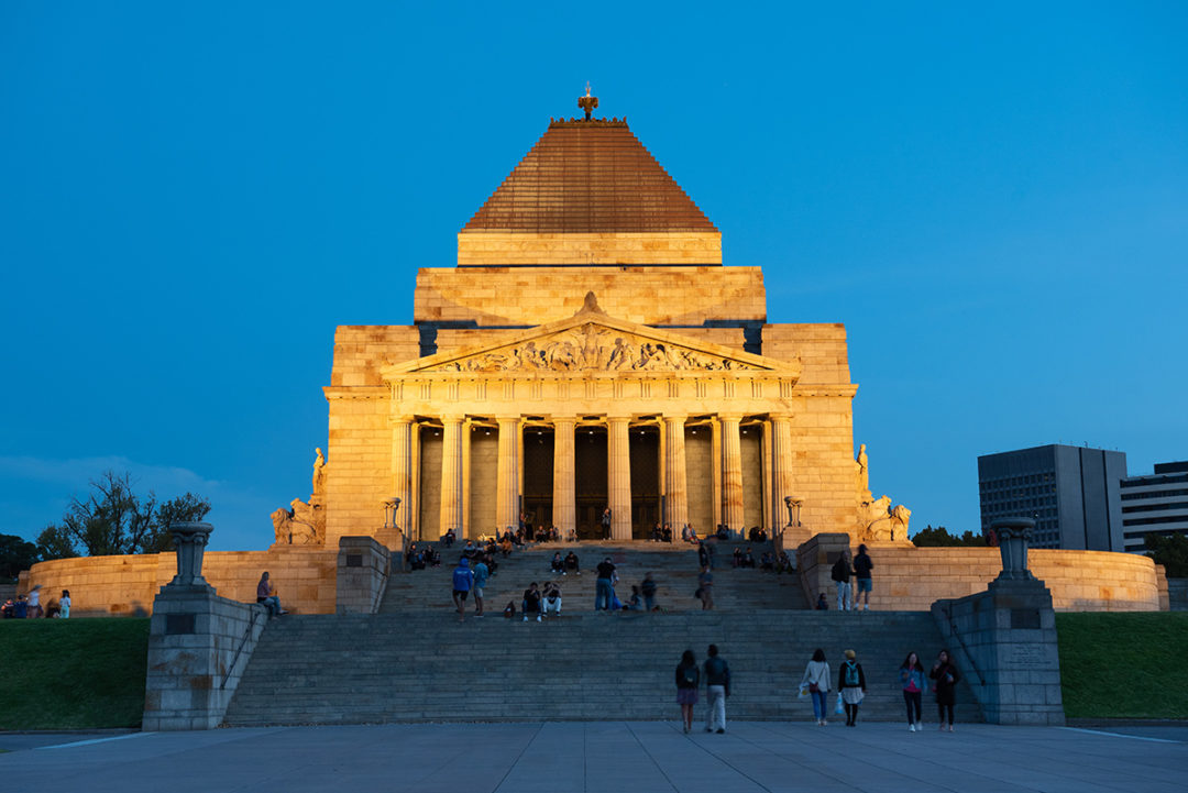 The Shrine of Remembrance - WE-EF Live