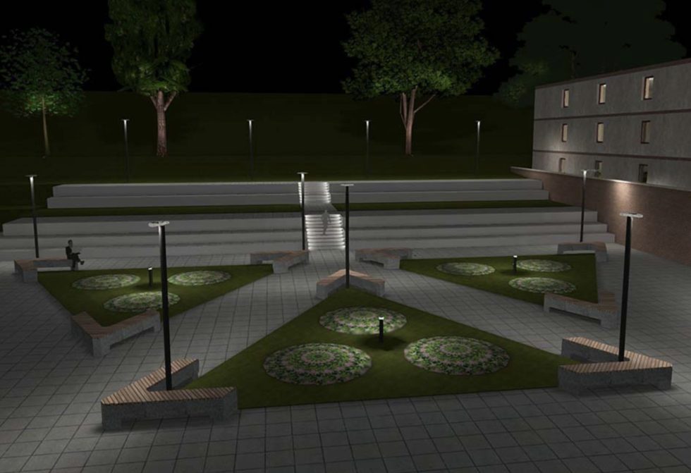 How To Light A Terraced Park - WE-EF Live