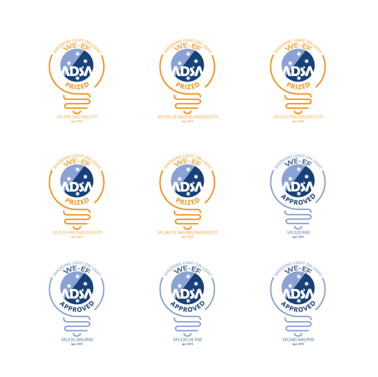 ADSA Approved and ADSA Prized - WE-EF Live