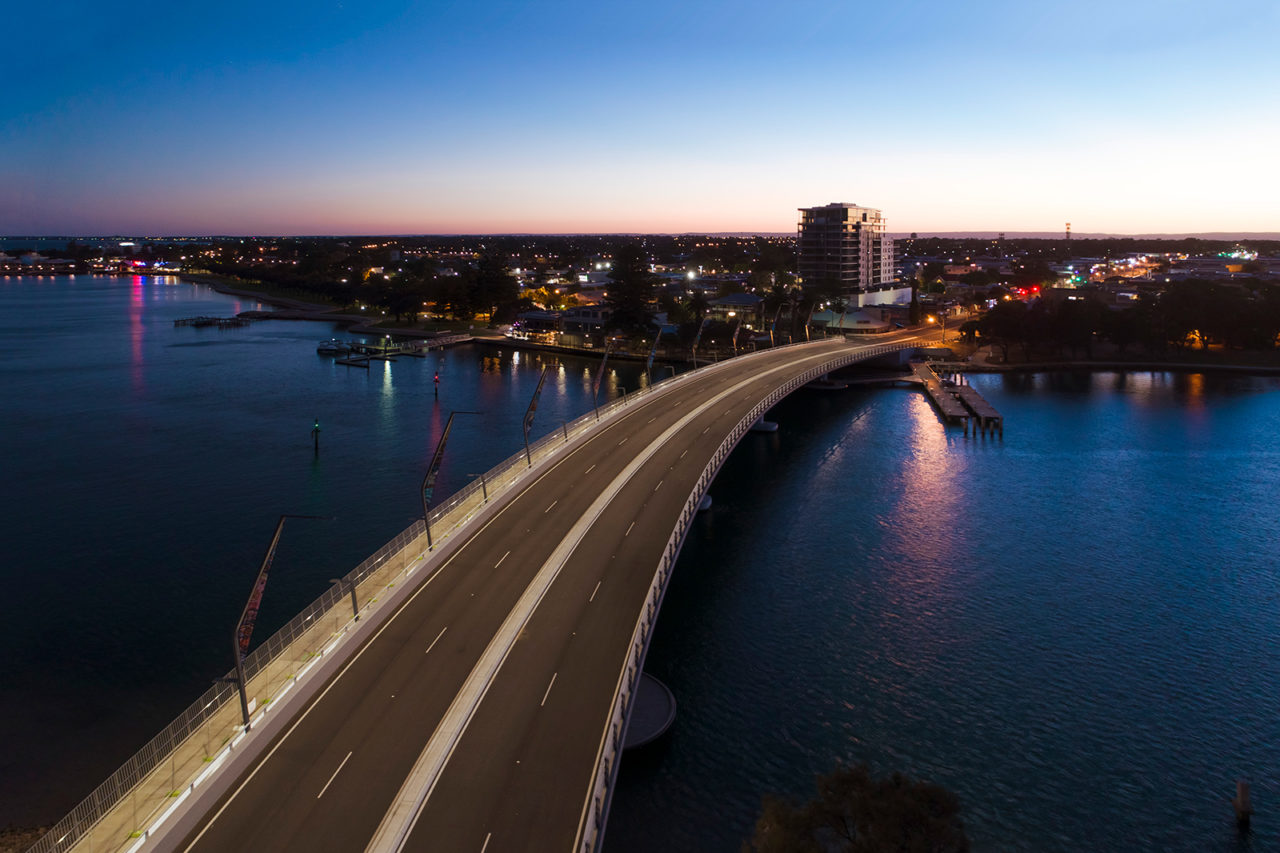 Mandurah Traffic Bridge - WE-EF Live