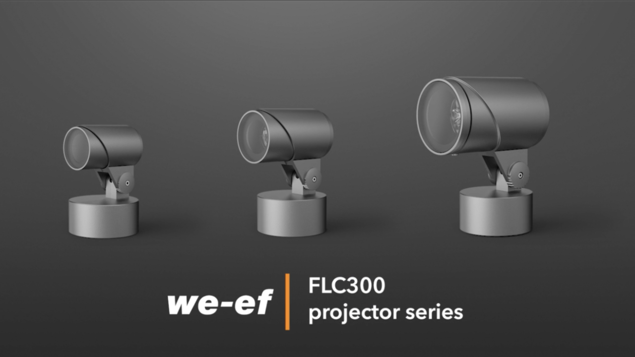 Introducing the new FLC300 Projector Series - WE-EF Live